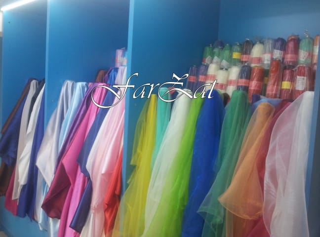 Material textil organza turcoaz | Tesatura din organza online